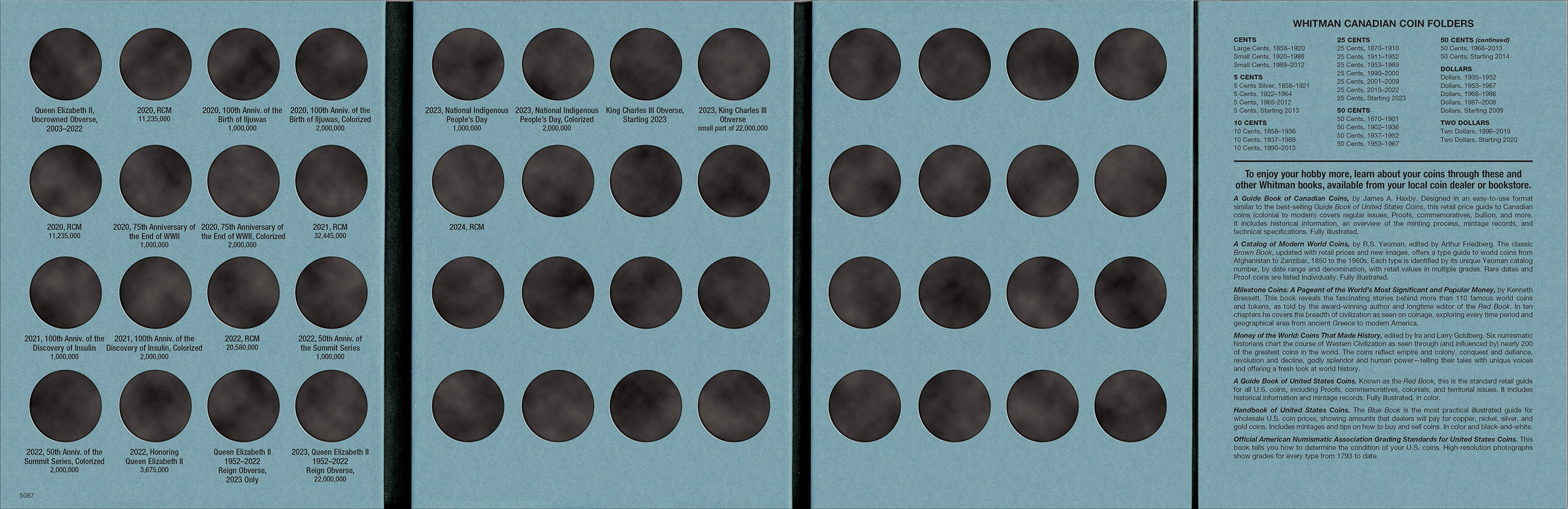 Canadian Coin Albums - Whitman Publishing