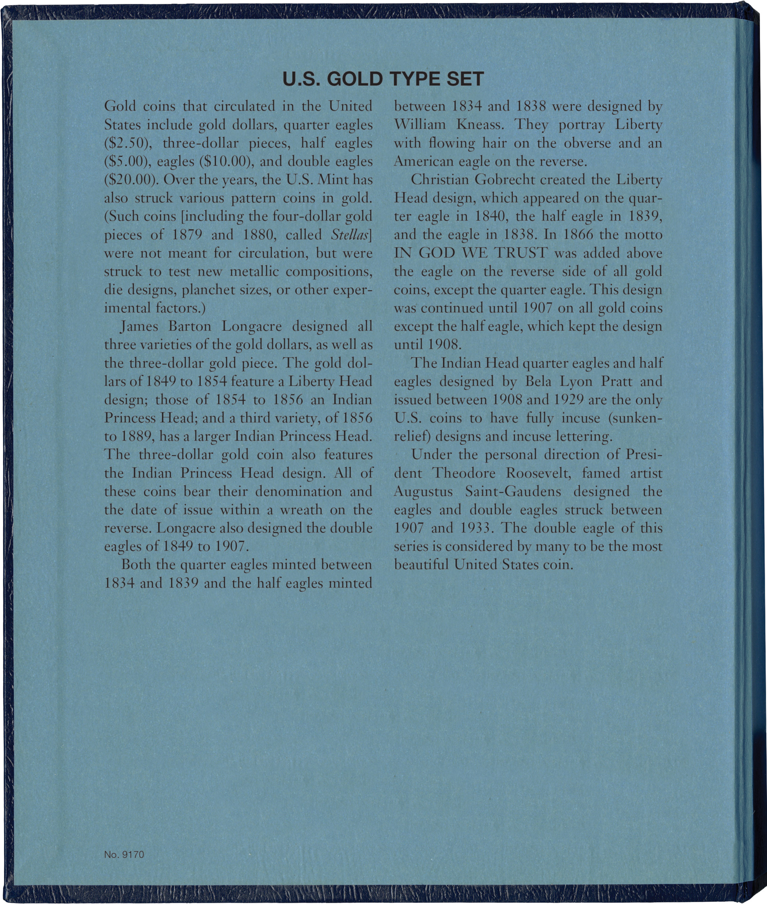 Type Set Coin Collecting Albums - Whitman Publishing