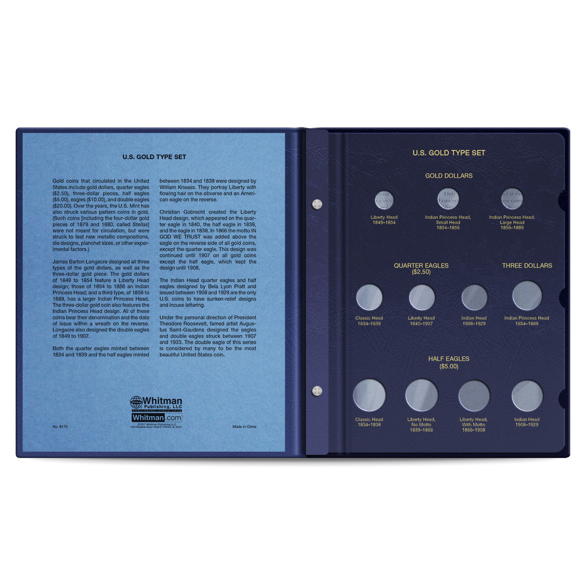 Coin Albums & Folders - Type - Whitman Publishing