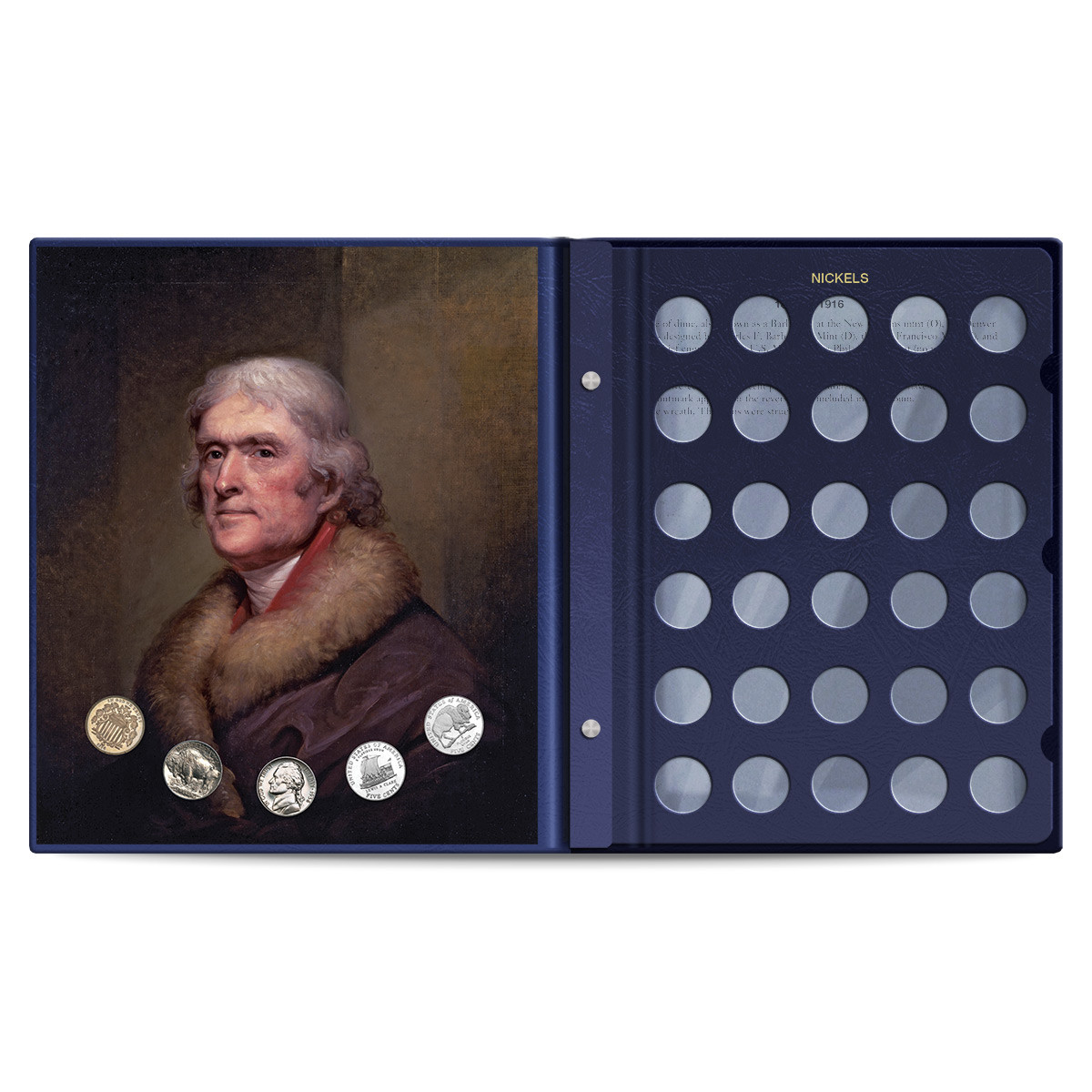 Coin Albums & Folders - Nickels - Whitman Publishing