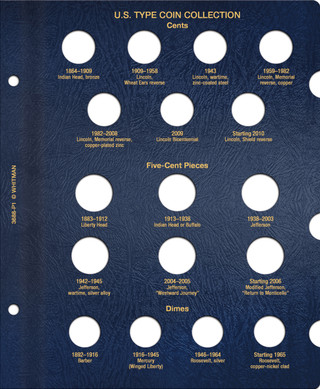 20th & 21st Centuries U.S. Type Coin Collection Album | Whitman Classics