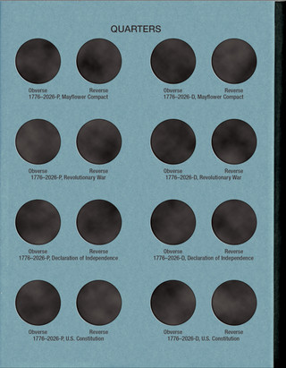 Official Whitman® Coin Folder - United States 250th Anniversary: 2026