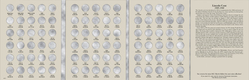 H.E. Harris® Coin Folder by Whitman - Lincoln Cents Collection #1: 1909 ...