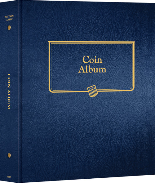 Whitman Classic® Coin Album Blank Page – 43.25mm: Plain, No Dates