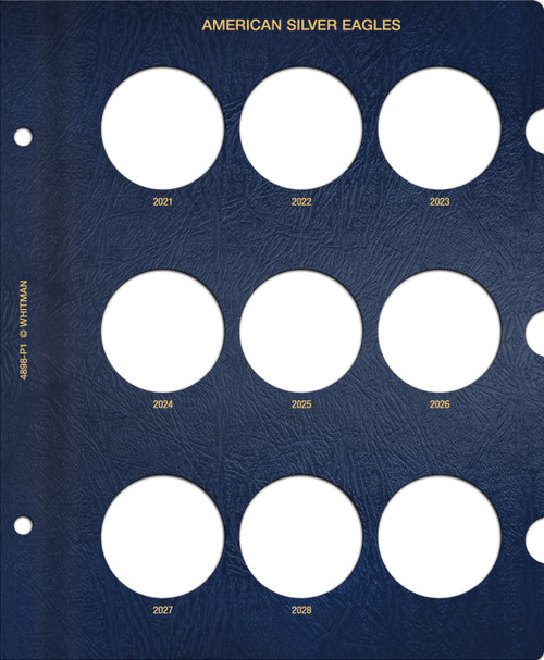 Whitman Classic® Coin Album - American Silver Eagles Variety 2 ...