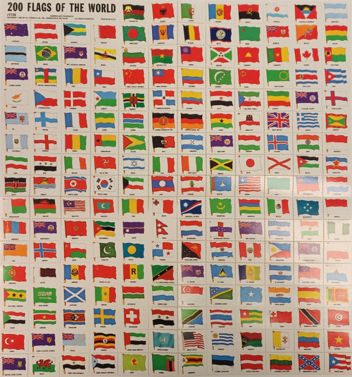 200 Flag Seals of the World