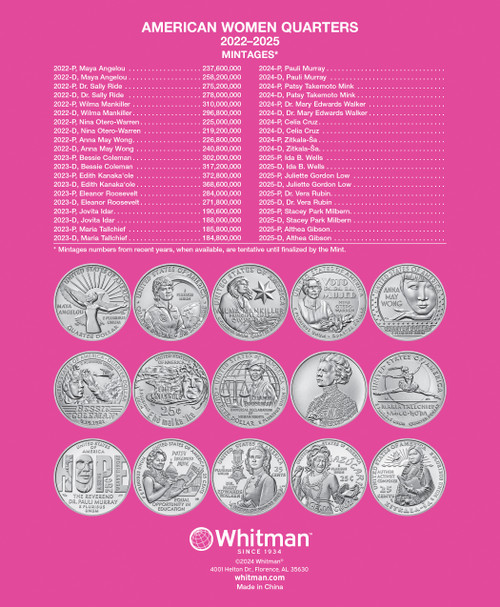 Whitman Classic® Limited Edition Coin Album for Susan G. Komen ...