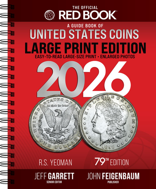 The 2026 Red Book: A Guide Book of United States Coins (Spiral Large Print)