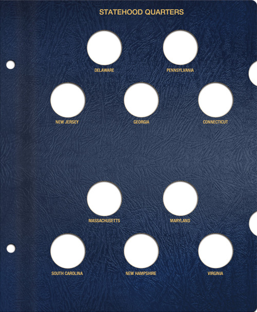 State Series Quarters Album Bundle, Set of 50 Uncirculated Denver (D) Mint
