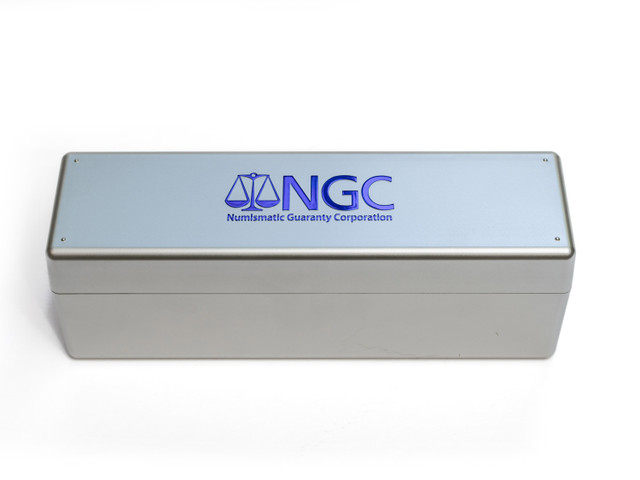NGC® Double Thick Coin Slab Storage Box, Silver