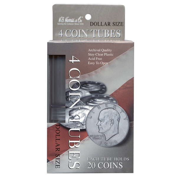 Plastic Coin Storage Tubes - Whitman Publishing