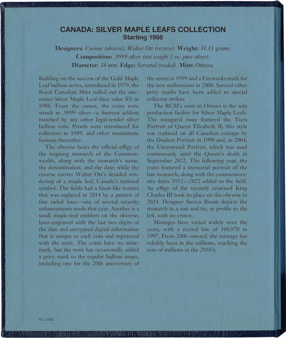 Canadian Coin Albums - Whitman Publishing