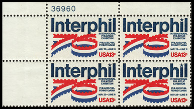 1976-13c-Interphil-Plate-Block