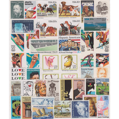 1984 U.S. Mint Condition Commemorative Stamp Year Set