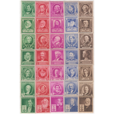 1940-Famous-Americans-Set-Mint