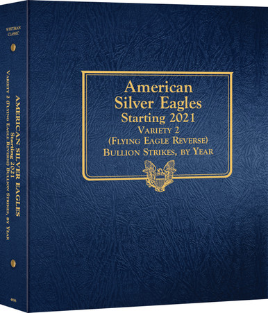 Whitman Classic® Coin Album - American Silver Eagles Variety 2 ...