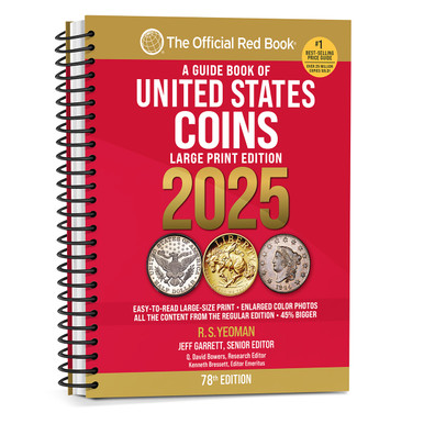 The 2025 Red Book: A Guide Book of United States Coins (Large Print)