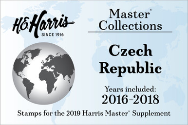 Czech Republic (2016-2018) Stamps for 2019 Master Supplement
