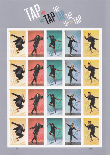 2021 (55¢) Tap Dance Mint Sheet of 20 Stamps