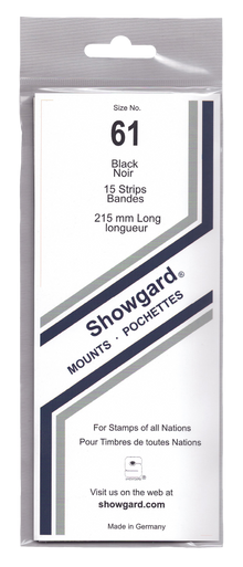 Showgard® 61 - Strip Mounts for Modern Booklet Panes, Souvenir Sheets ...