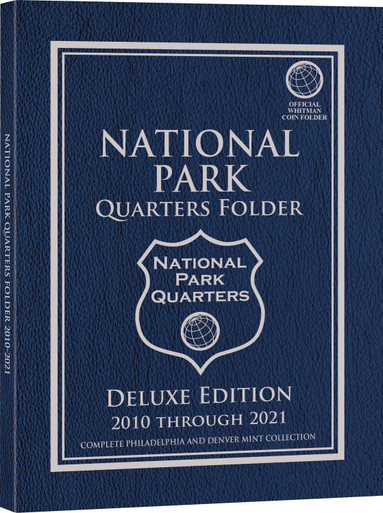 Official Whitman® Deluxe Edition Coin Folder - National Park Quarters ...