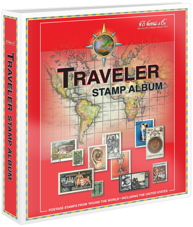 Traveler Worldwide Stamp Binder