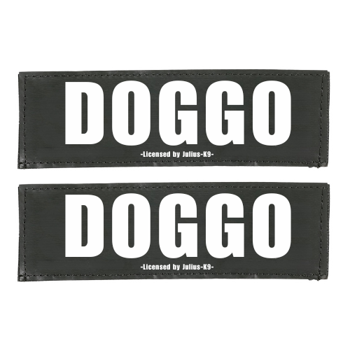 Personalised Harness Labels - Pair - Bark Control Australia