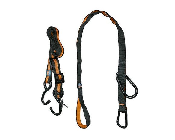 Kurgo Auto Zip Line - Black/Orange - K00032 - Bark Control Australia