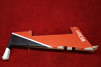 Piper PA-23-250 Aztec Rudder PN 16199-00, 16199-000