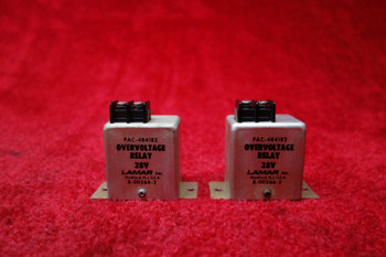 Lamar PAC-484182 Overvoltage Relay 28V PN B-00266-2