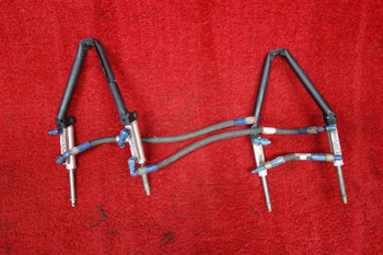 Gar-Kenyon 26044 Dual Toe Brake Hose W/ Master Cylinders PN 17000, 455-944