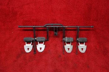 Piper Dual Rudder Pedal & Toe Brakes PN 63418, 63418-0, 63418-1