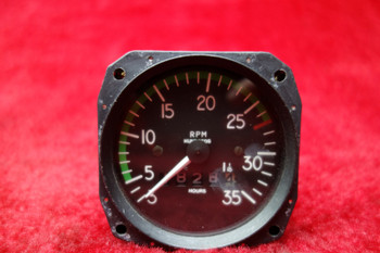 Mitchell Aircraft 98480-23 Mechanical Recording Tachometer PN D1-112-5023