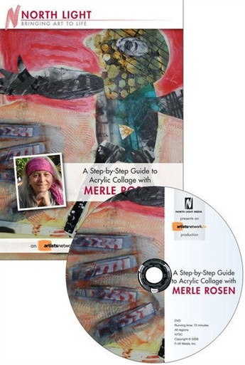 Step-By-Step Guide To Acrylic Collage With Merle Rosen - DVD