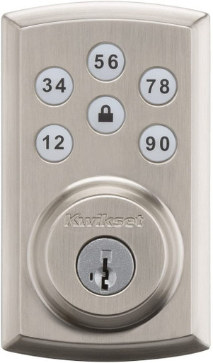 Kwikset 888 Push Button Z-wave Deadbolt