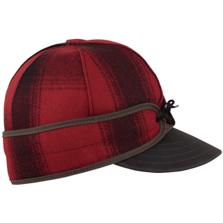 Original Stormy Kromer Cap with Leather - Men's Winter Hat