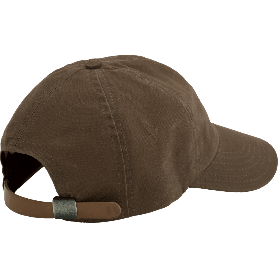 Waxed Adjustable Curveball Cap - Waxed Cotton Ball Cap