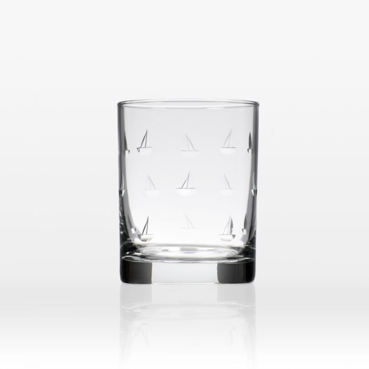 Sailing Double Old Fashioned Glasses Set Of 4