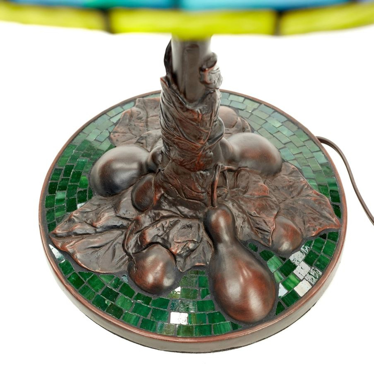 Mila Stained Glass Tiffany Style Table Lamp