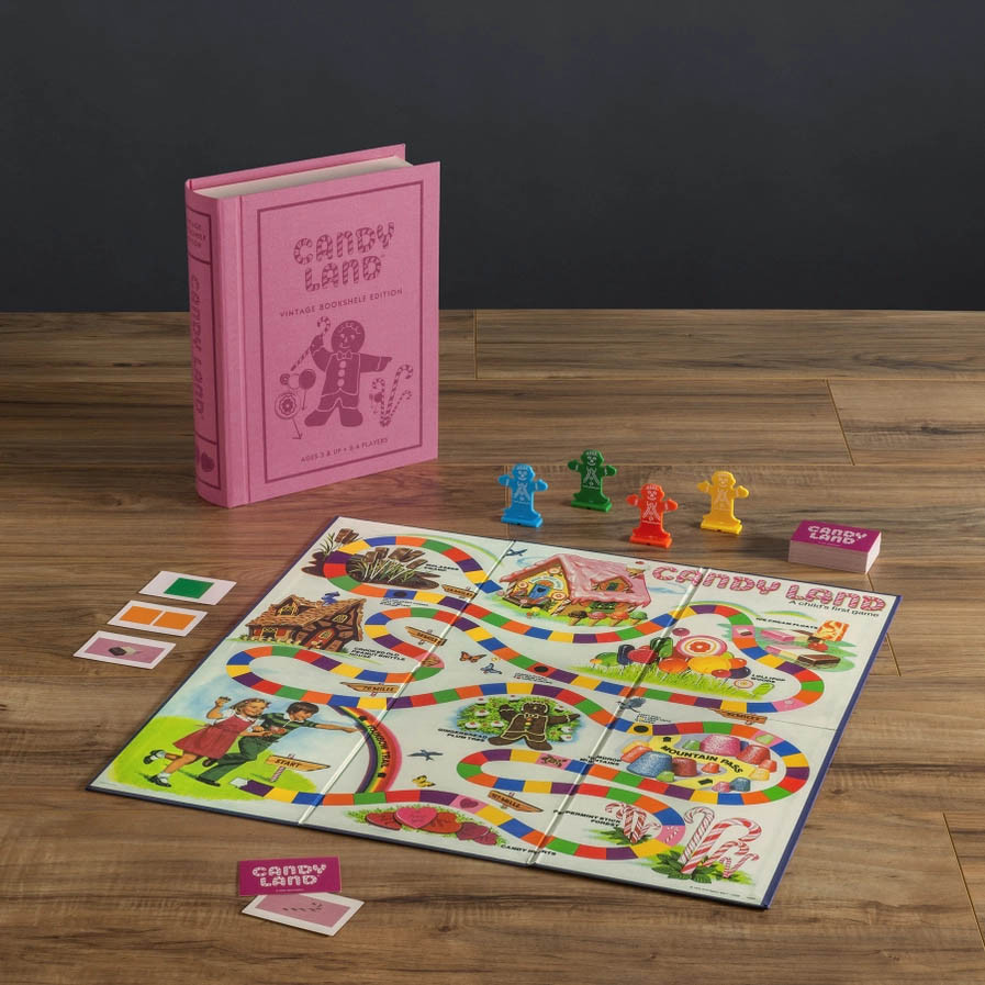 CANDY LAND Vintage Bookshelf Edition