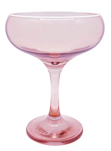Fine Line Rose Coupe Glass