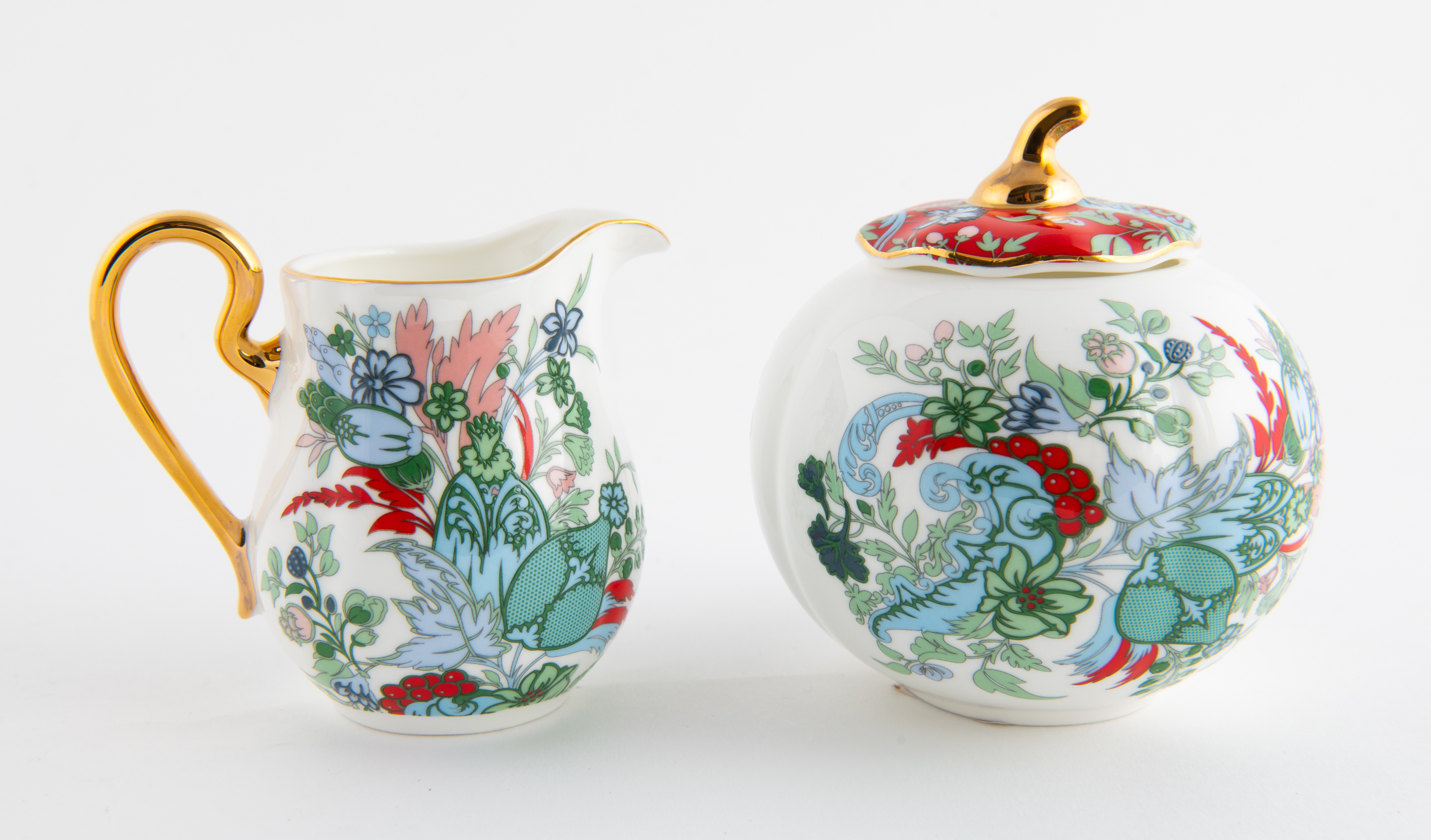 Rosalind Cream and Sugar China Set