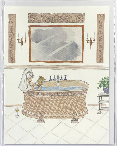 Breakers Bathtub Note Card