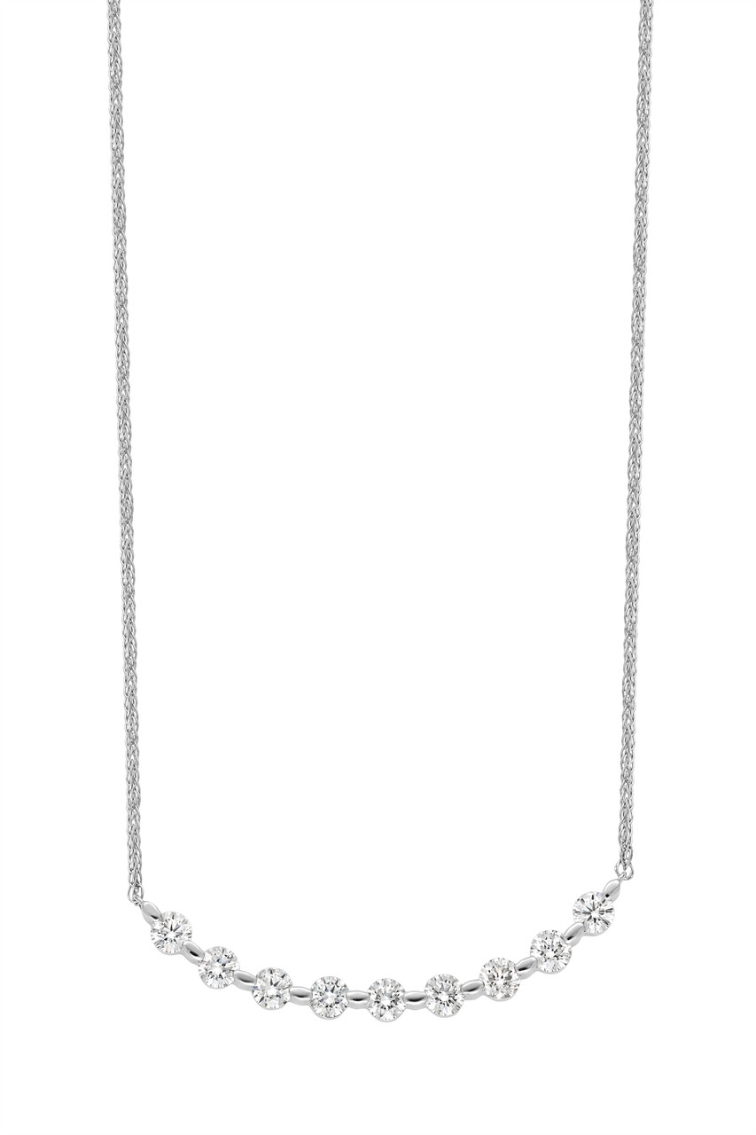 Liora Diamond Arc Pendant Necklace