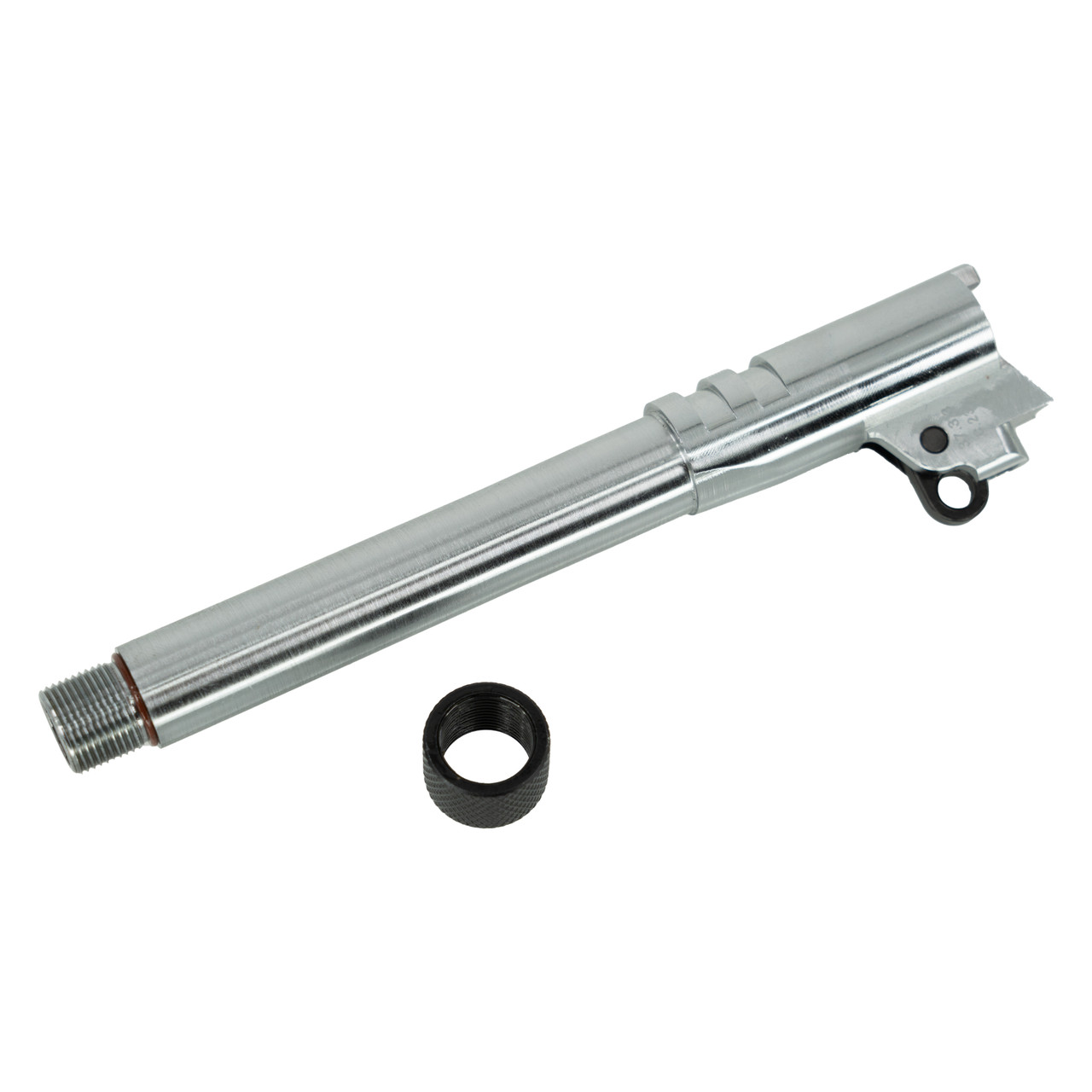 Tisas 1911 9MM Threaded Barrel – Chrome | 5" Duty Fit