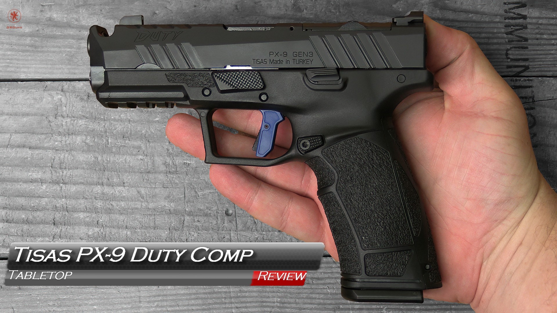 GB GUNS - Tisas PX-9 Gen 3 Duty Comp - Military Armament Corporation