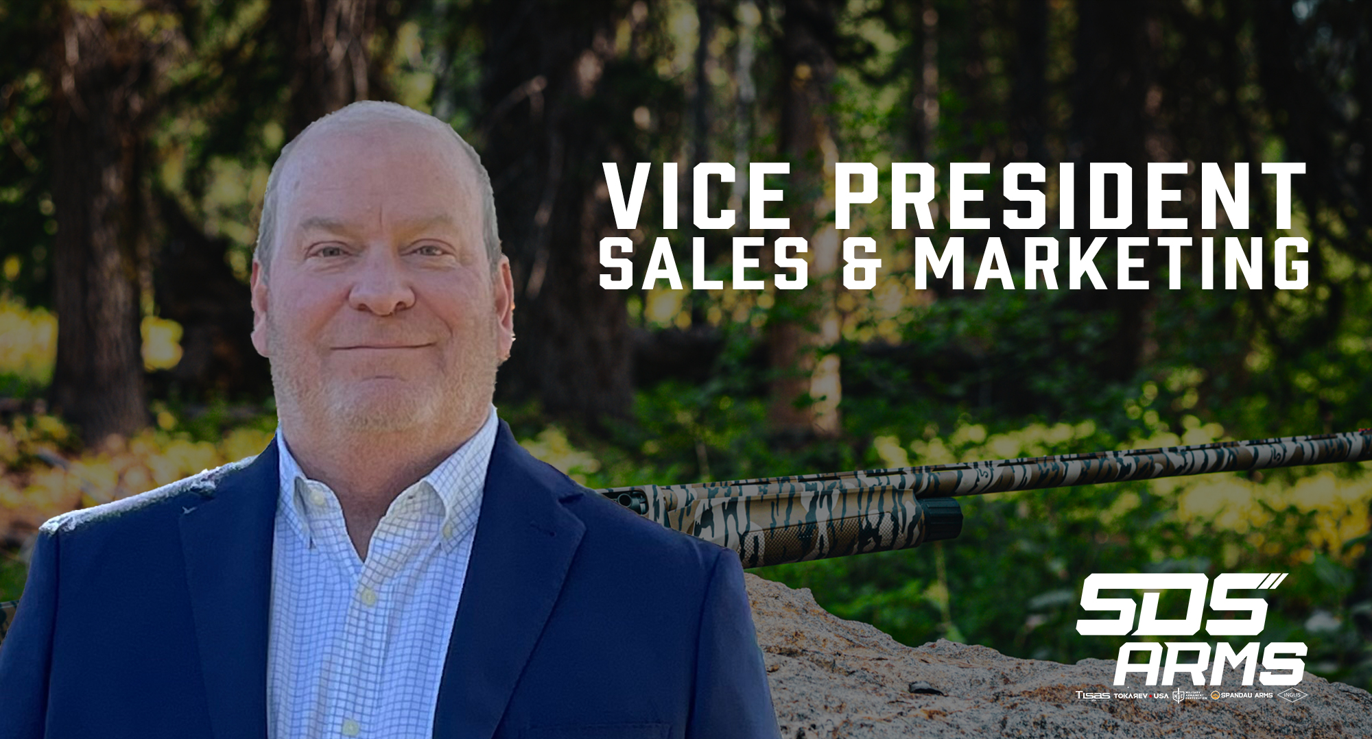 SDS Arms Promotes Neil Sanders to VP of Sales and Marketing - Tisas USA