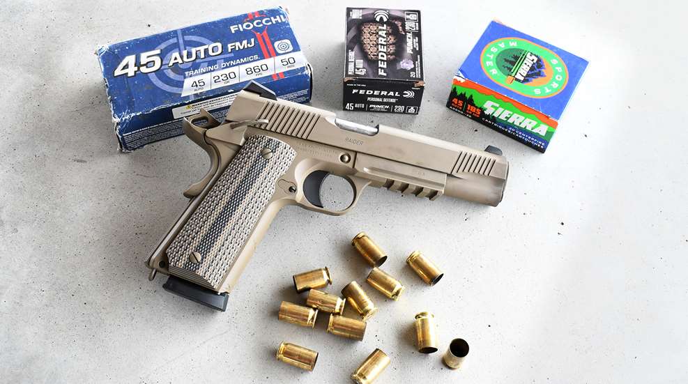 Shooting Illustrated - Review: Tisas Raider B45RDG Pistol - Spandau Arms