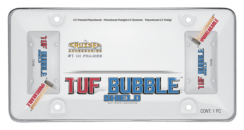 TUF Clear Bubble Plate Cover - BMV Supplies Inc