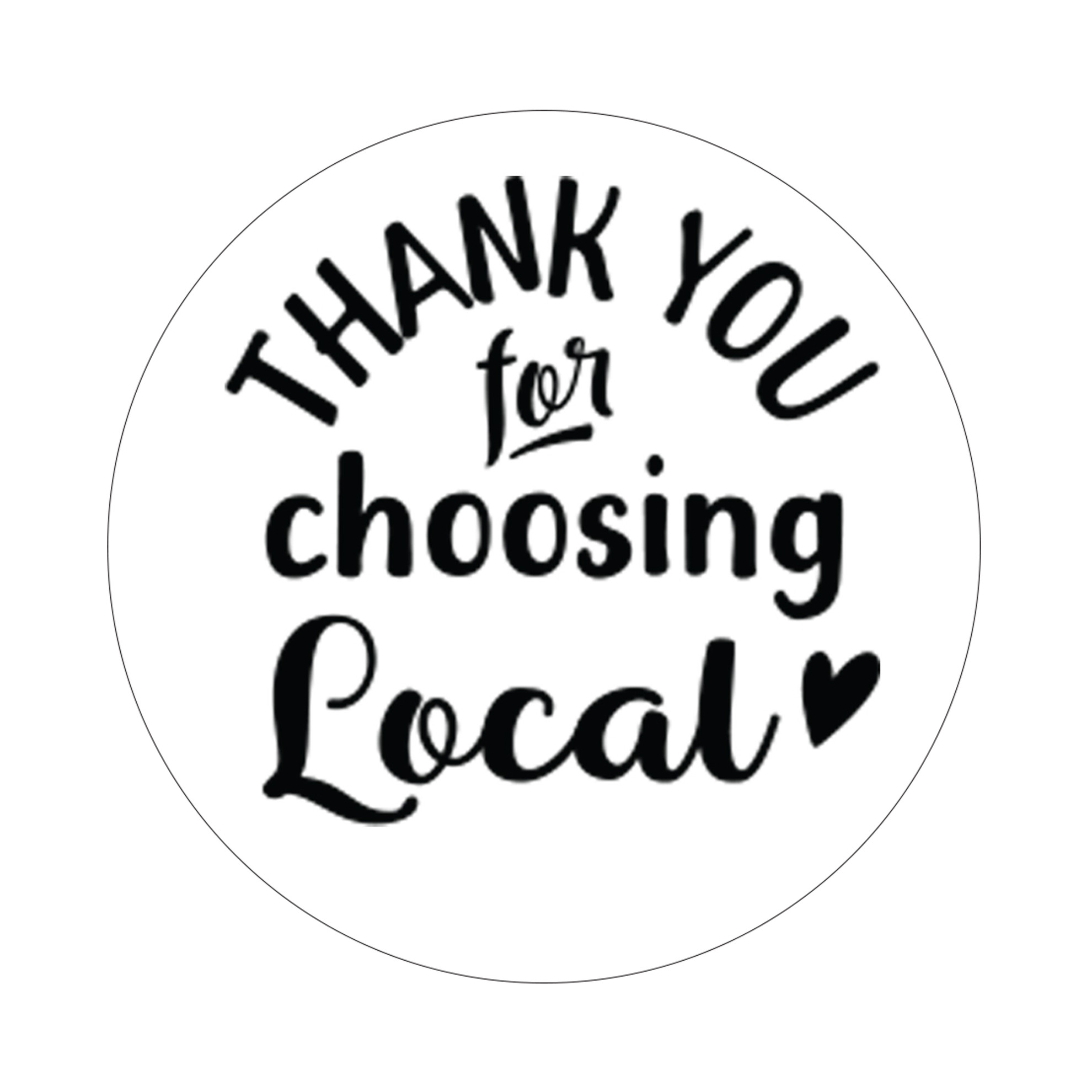Shop Local Stickers - Creative Bag